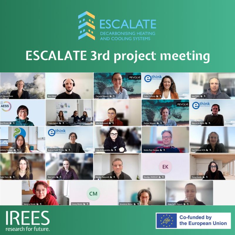 successful ESCALATE project meeting - IREES GmbH